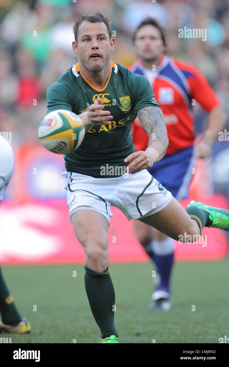 CAPE TOWN, SOUTH AFRICA - AUGUST 18, Springbok scrumhalf Francois ...