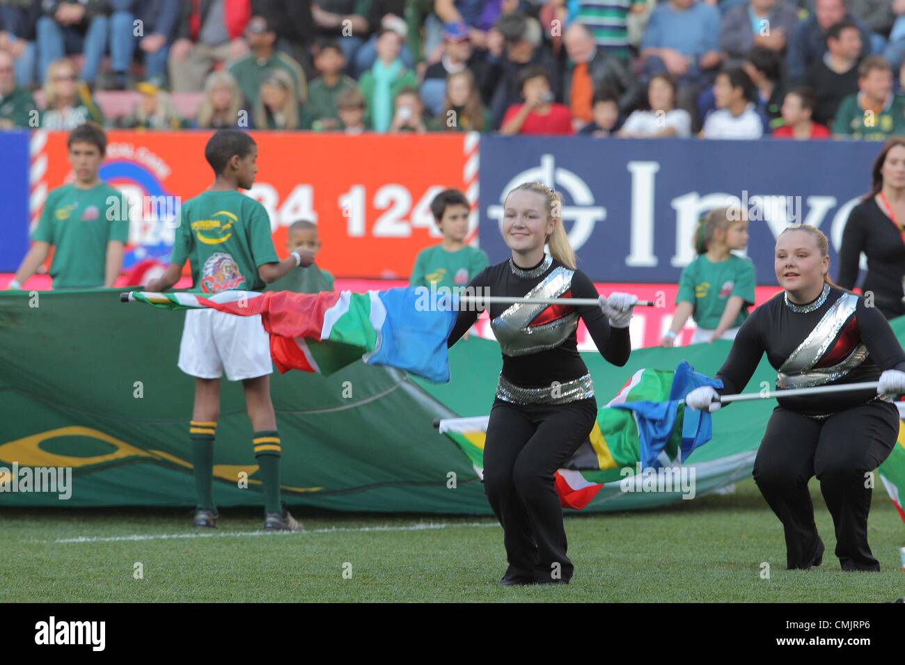 CAPE TOWN, SOUTH AFRICA - AUGUST 18, Spur kids during The Castle Rugby ...