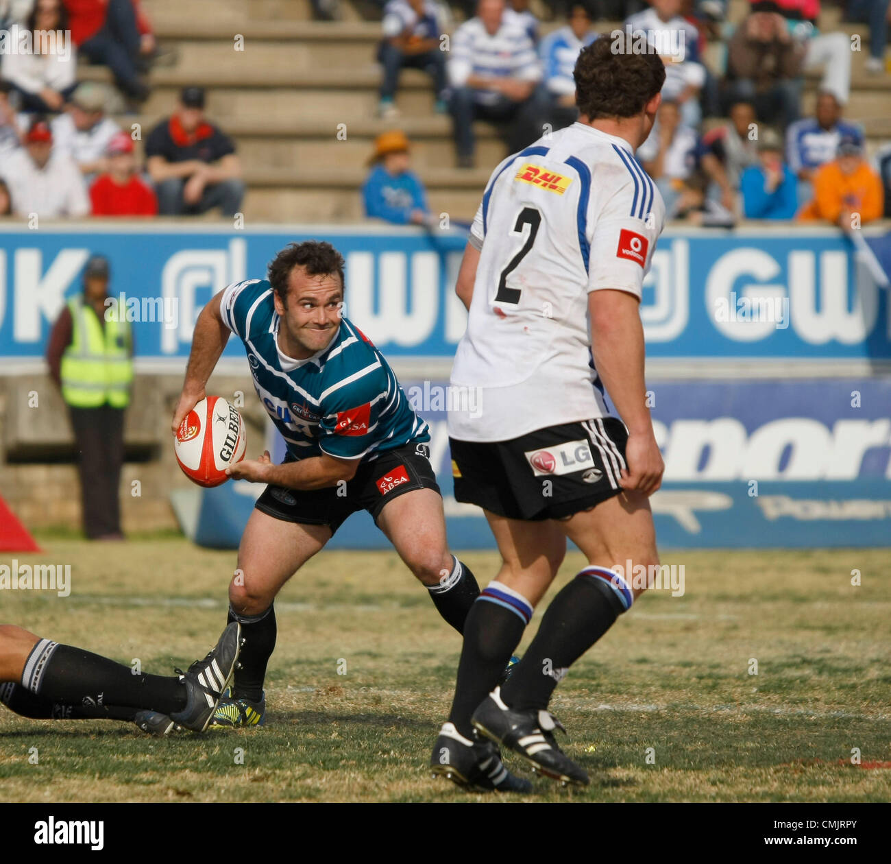 KIMBERLEY, SOUTH AFRICA - AUGUST 18, Jacques Coetzee of GWK Griquas ...