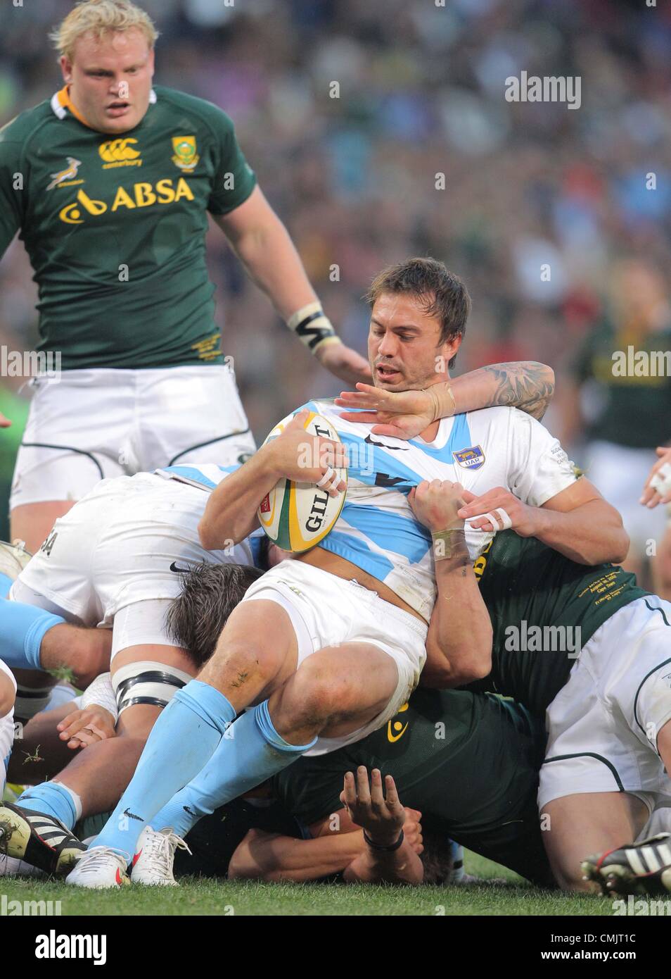 CAPE TOWN, SOUTH AFRICA - AUGUST 18, Argentina flyhalf Juan Martin ...