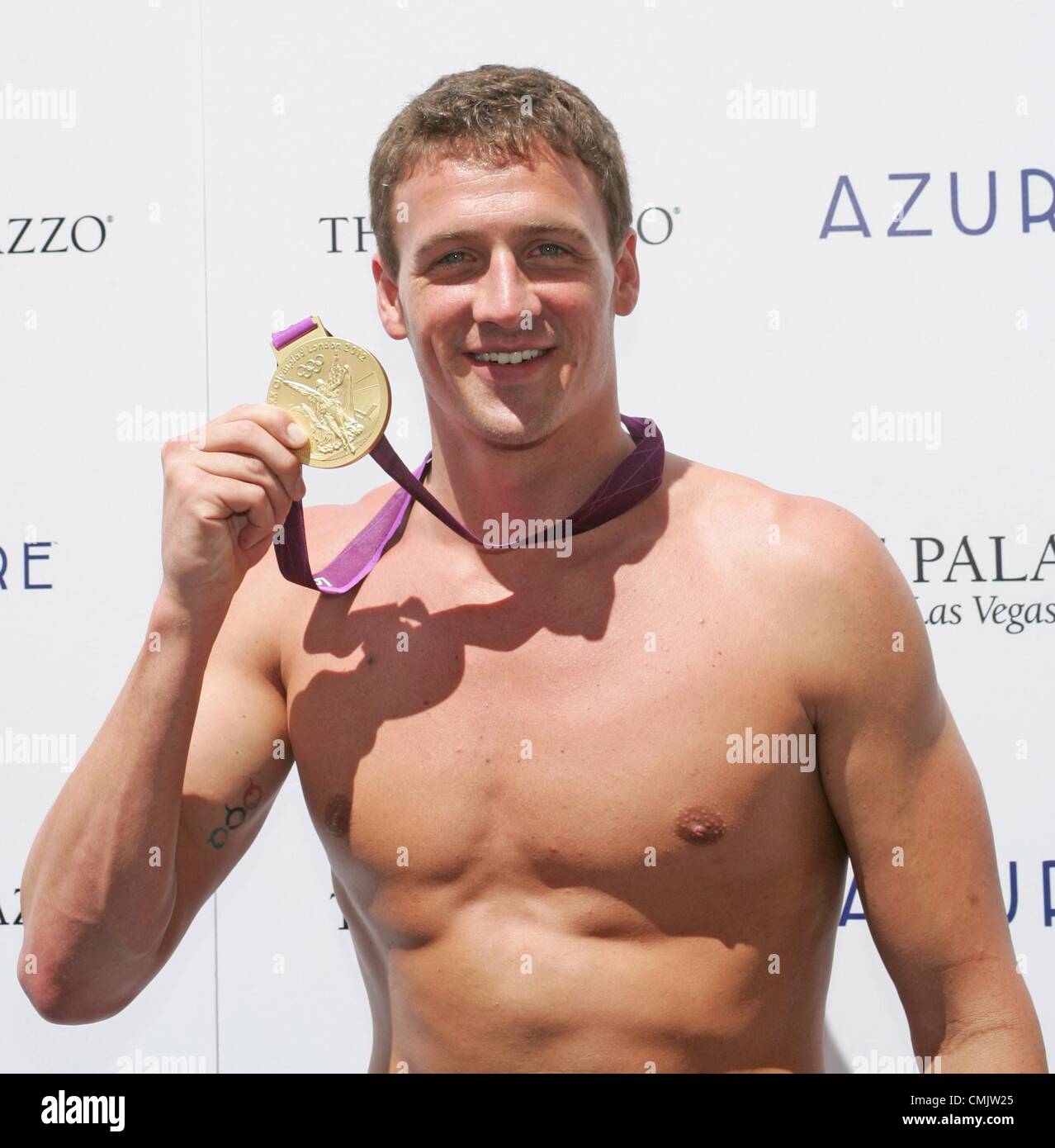 Ryan Lochte inside for Olympic Gold Medalist Ryan Lochte at Azure Pool ...