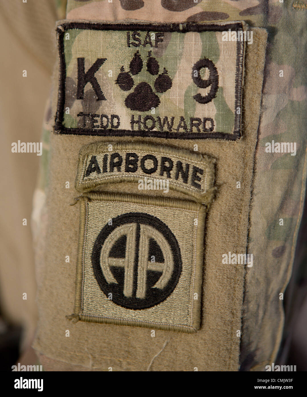 82nd Airborne Patch Drawing