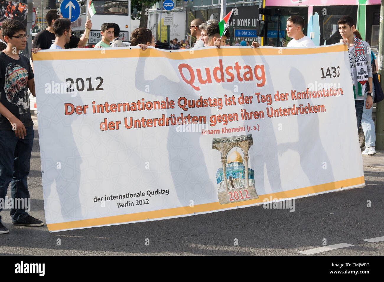 Al-Quds Day. Demonstrations against Israel, and its control of ...