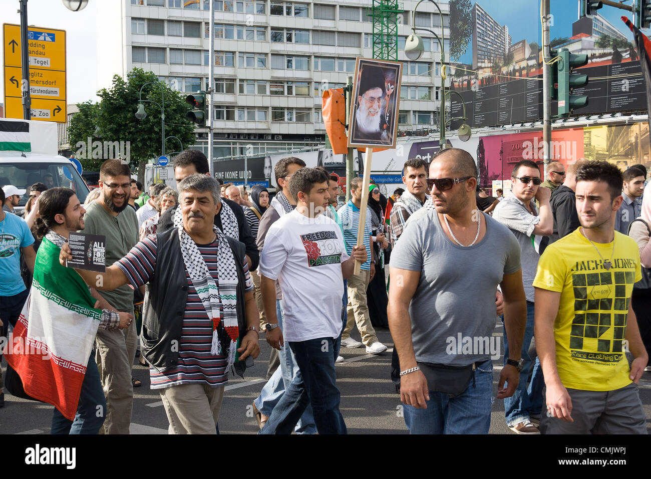 Al-Quds Day. Demonstrations against Israel, and its control of ...
