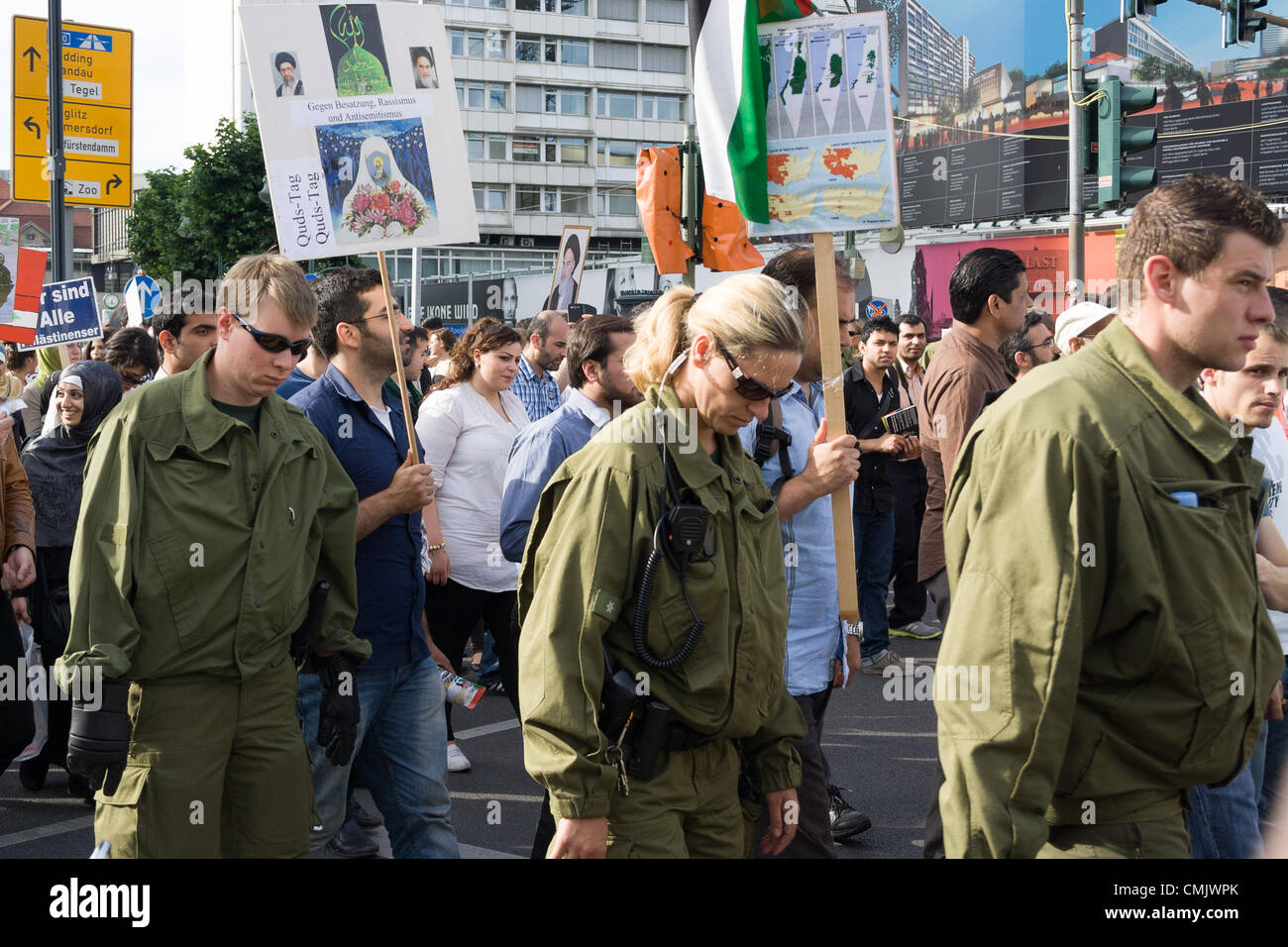 Al-Quds Day. Demonstrations against Israel, and its control of ...