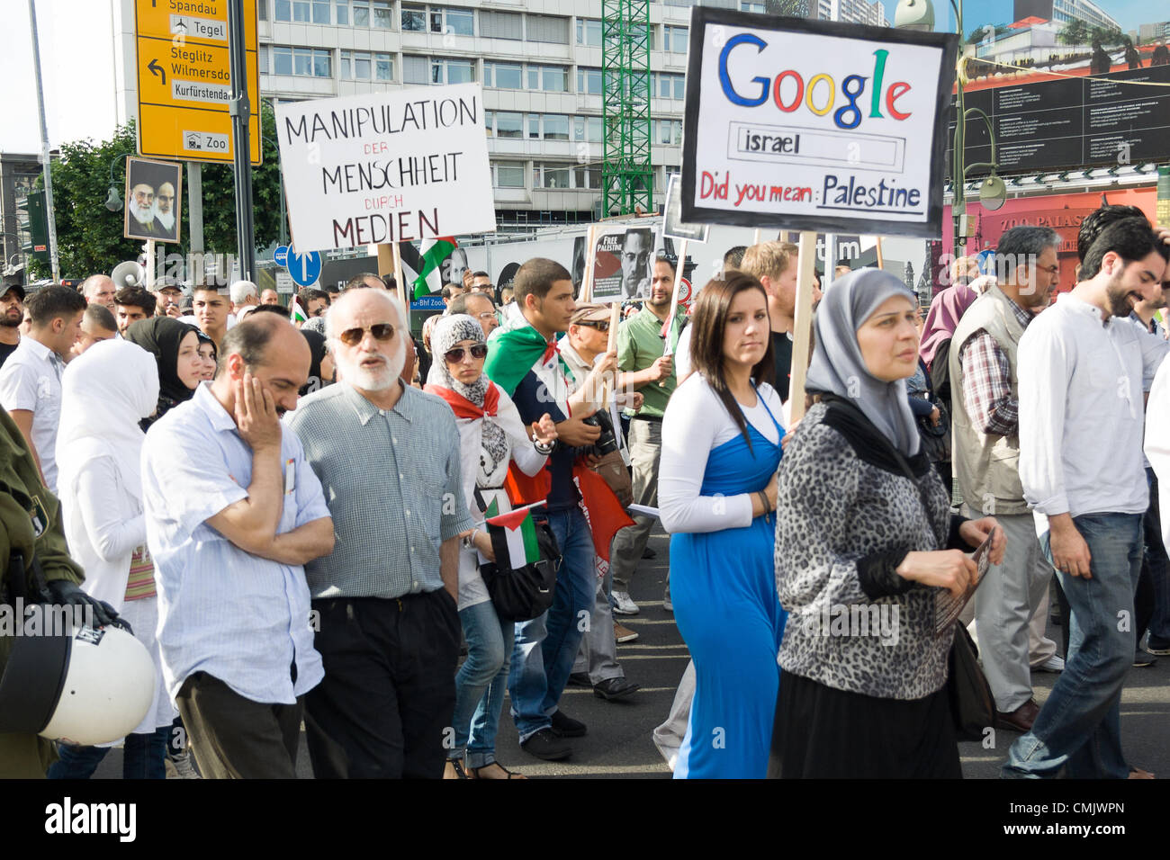 Al-Quds Day. Demonstrations against Israel, and its control of ...