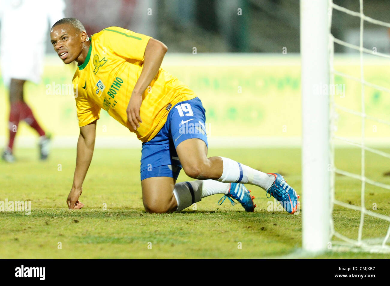 PRETORIA, SOUTH AFRICA - AUGUST 18, Edward Manqele during the MTN 8 1st ...
