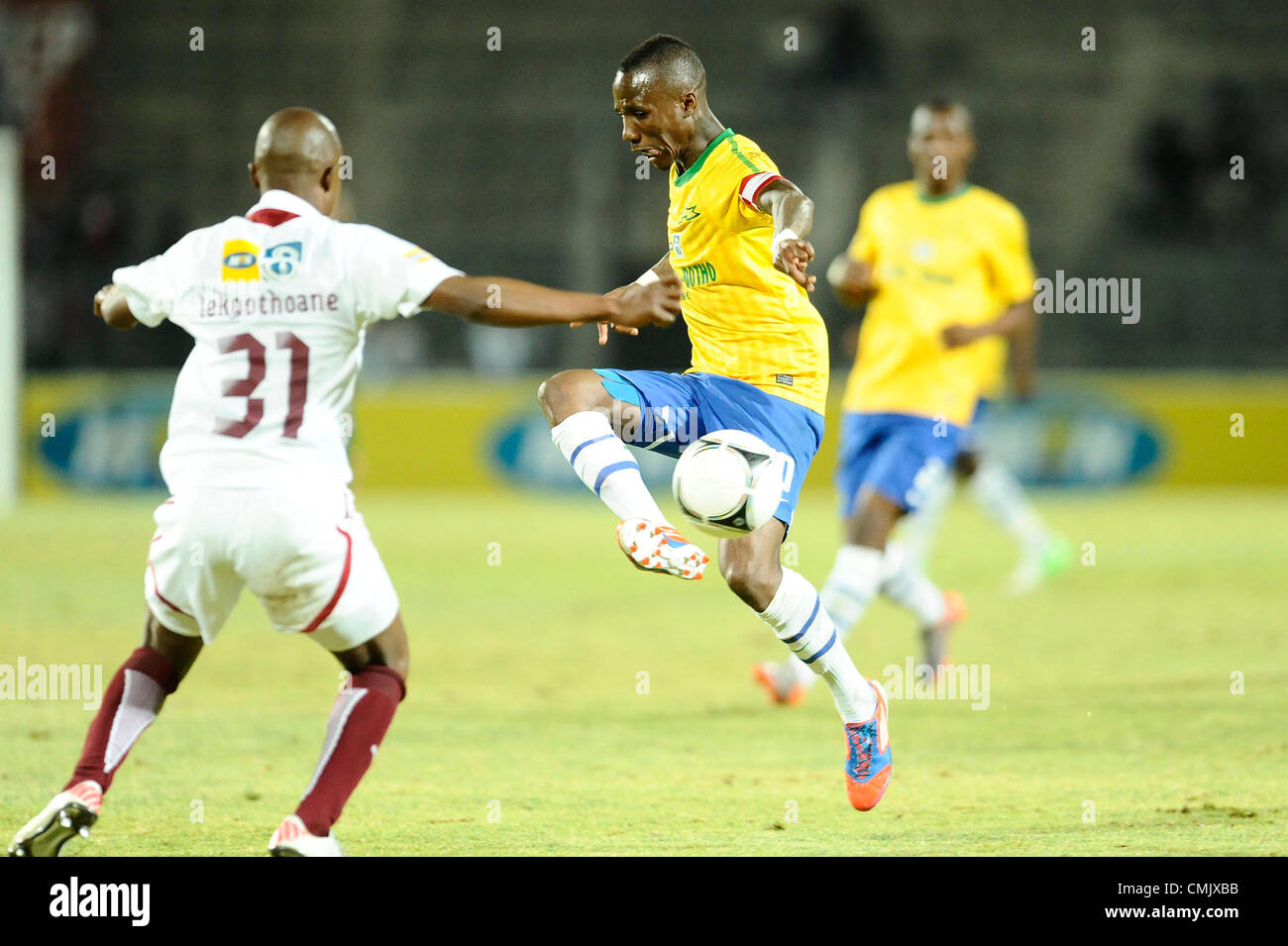 PRETORIA, SOUTH AFRICA - AUGUST 18, Teko Modise during the MTN 8 1st ...