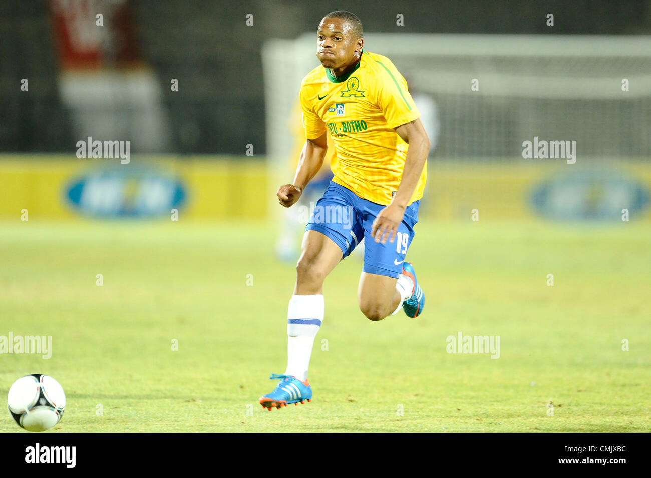 PRETORIA, SOUTH AFRICA - AUGUST 18, Edward Manqele during the MTN 8 1st ...