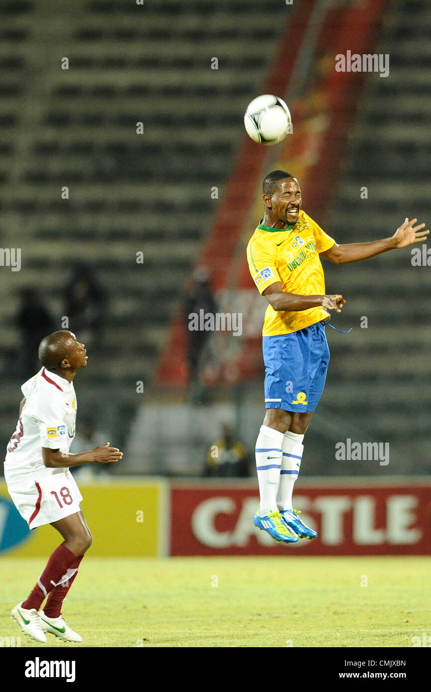 PRETORIA, SOUTH AFRICA - AUGUST 18, Method Mwanjele and Bennett Chenene ...