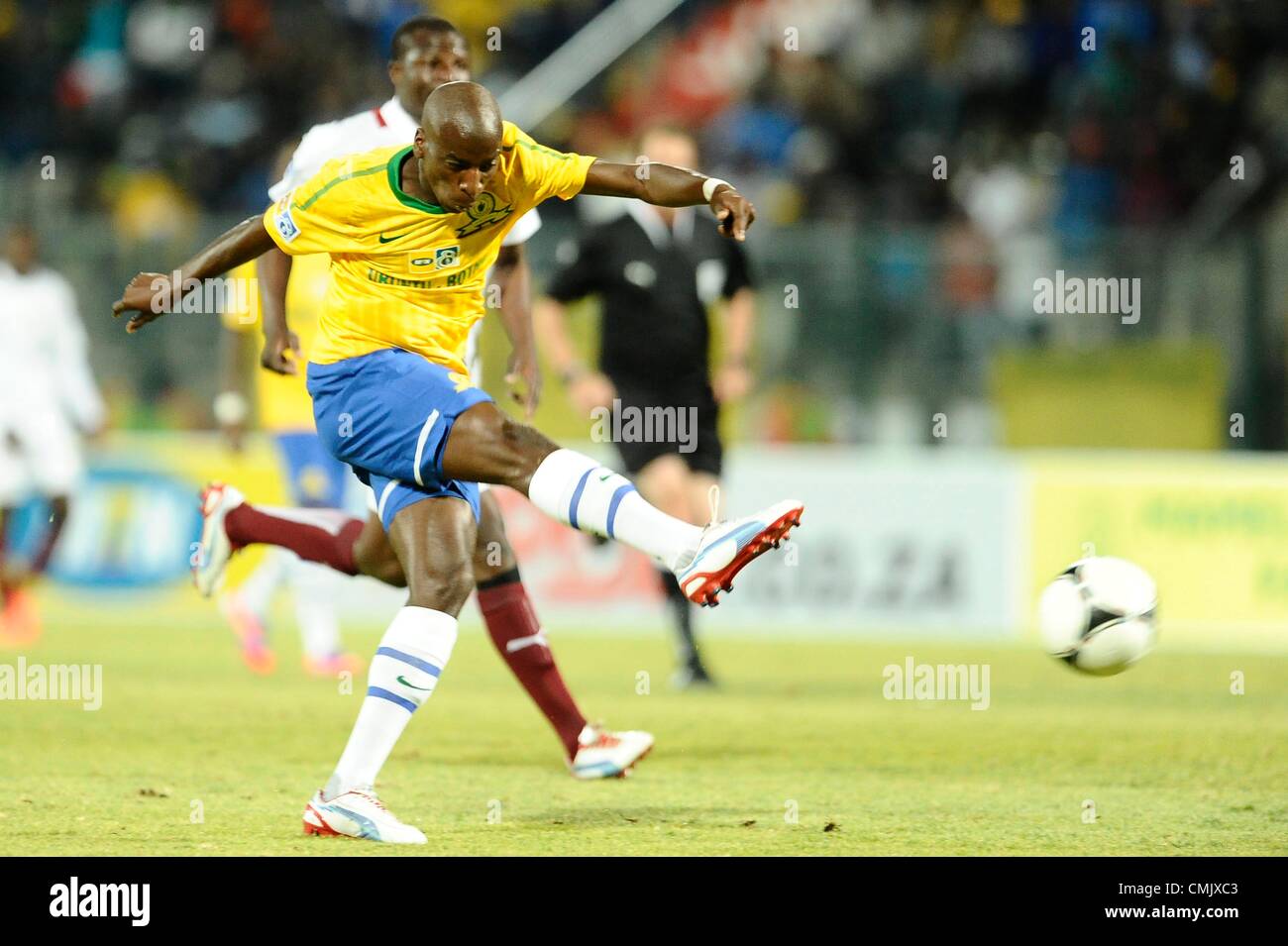PRETORIA, SOUTH AFRICA - AUGUST 18, Musa Nyatama during the MTN 8 1st ...