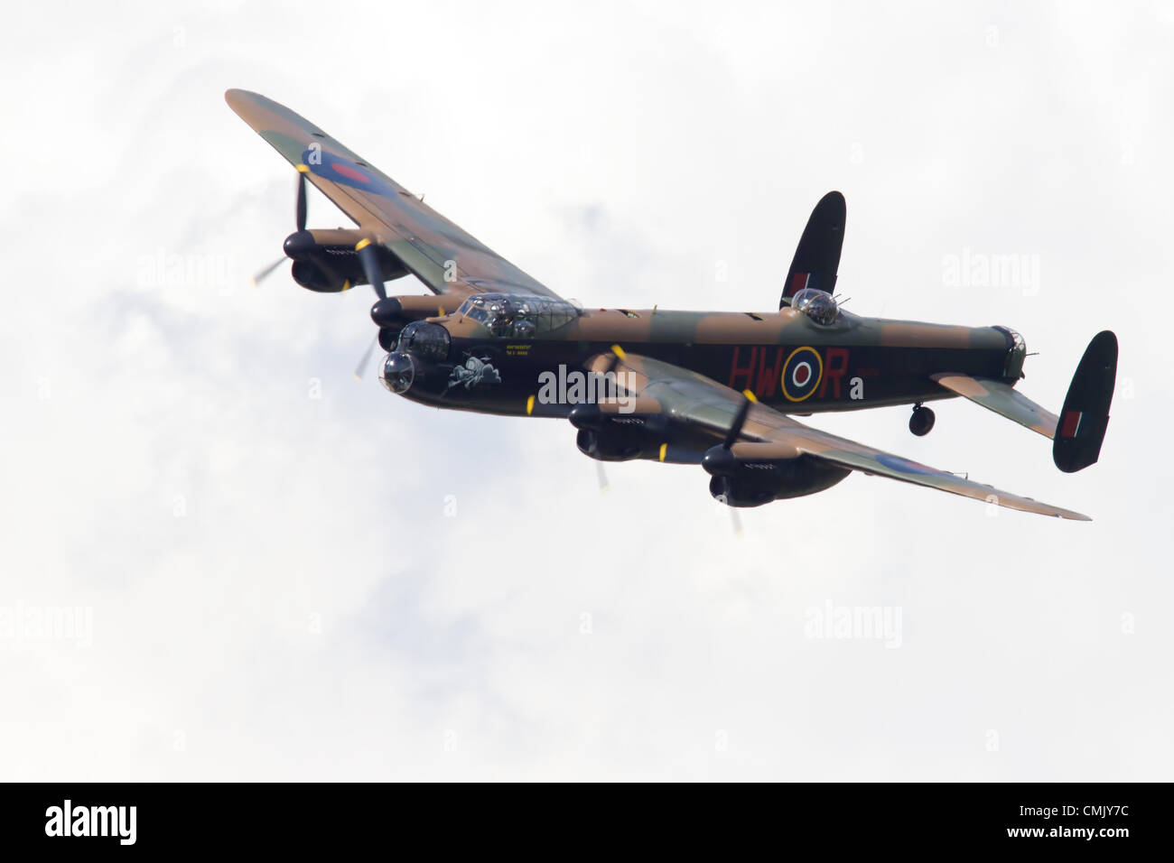 Lancaster bomber air display Cut Out Stock Images & Pictures - Alamy