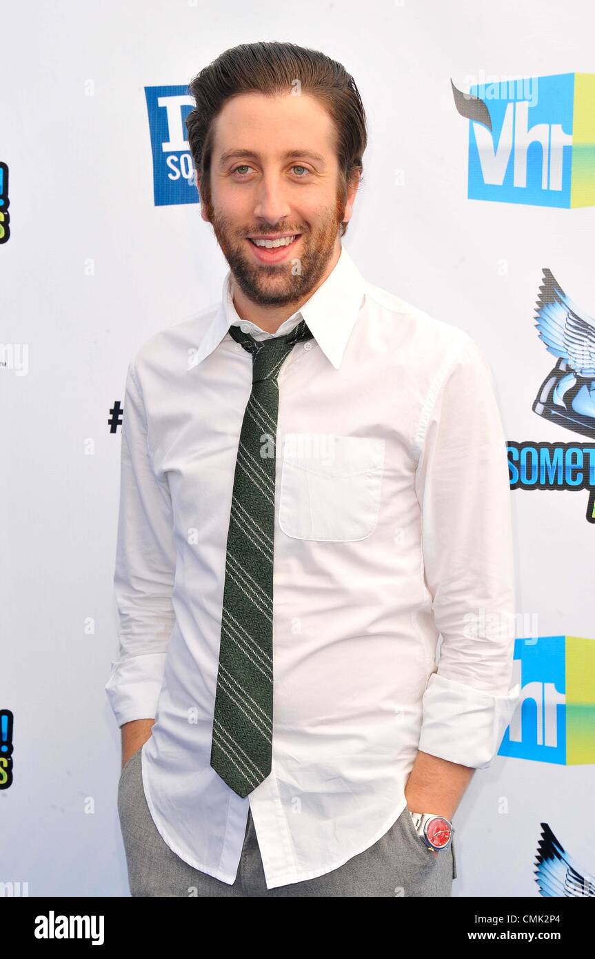Aug. 19, 2012 - Los Angeles, California, U.S. - Simon Helberg Attending ...