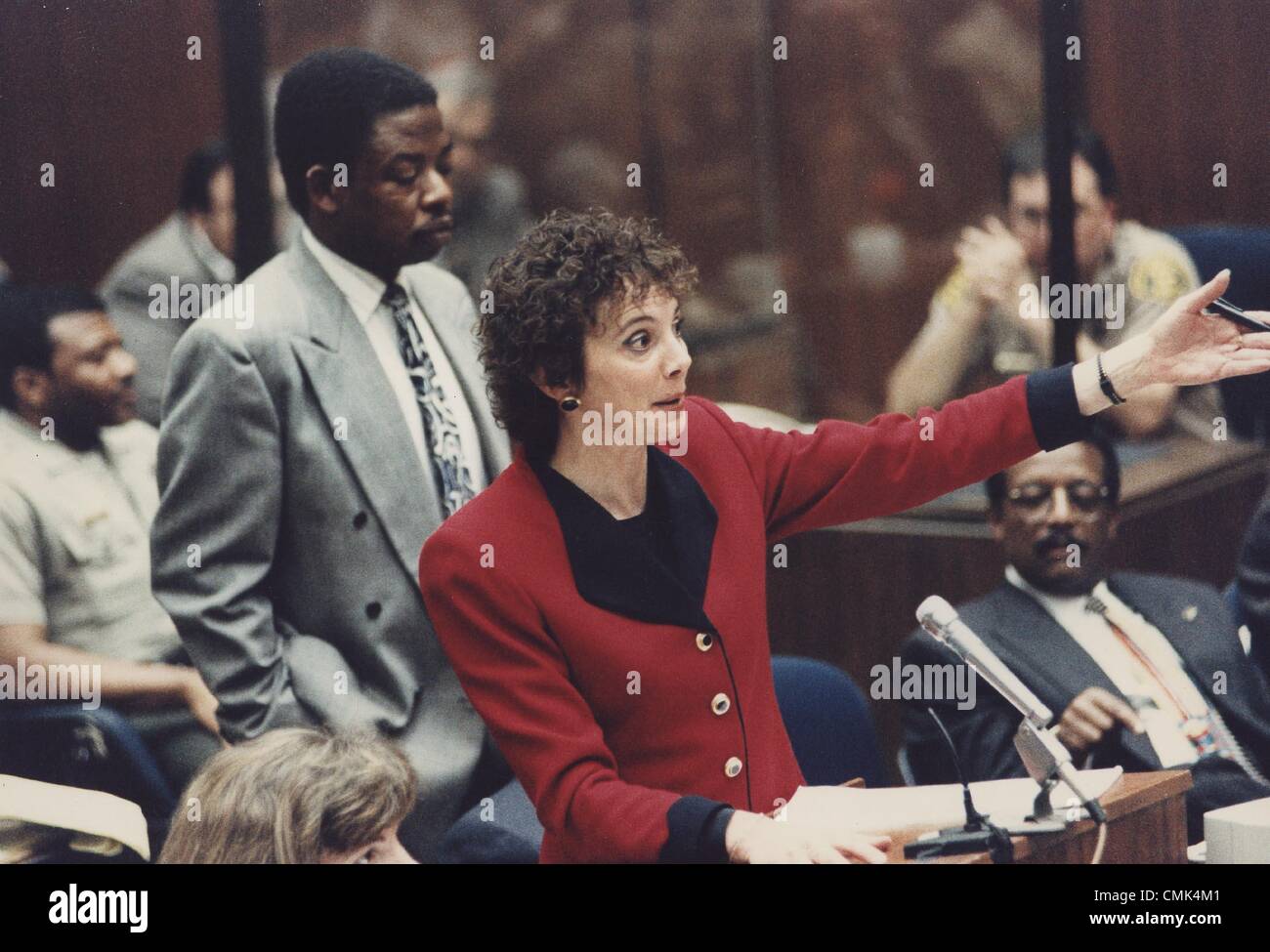 MARCIA CLARK.O.J. Simpson Trial.Supplied by Photos, inc.(Credit Image ...