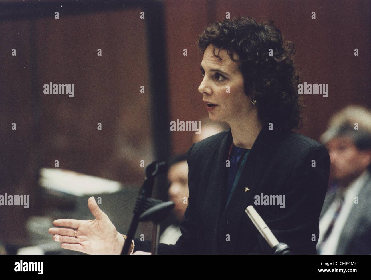 MARCIA CLARK.O.J. Simpson Trial.Supplied by Photos, inc.(Credit Image ...