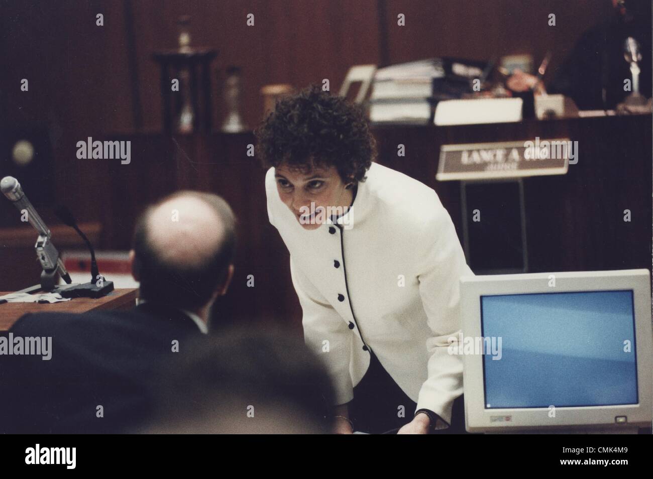 MARCIA CLARK.O.J. Simpson Trial.Supplied by Photos, inc.(Credit Image ...