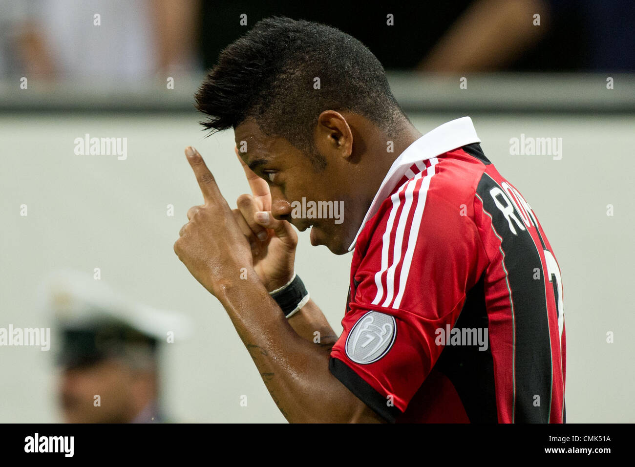 Robinho (Milan), AUGUST 19, 2012 - Football / Soccer : Robinho of Milan ...