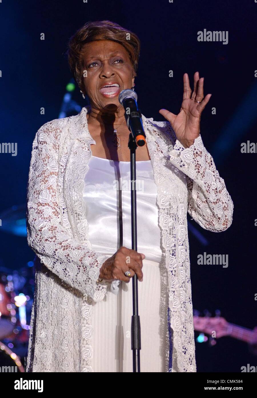 New York, USA. August 20, 2012. Cissy Houston on stage for Martin ...