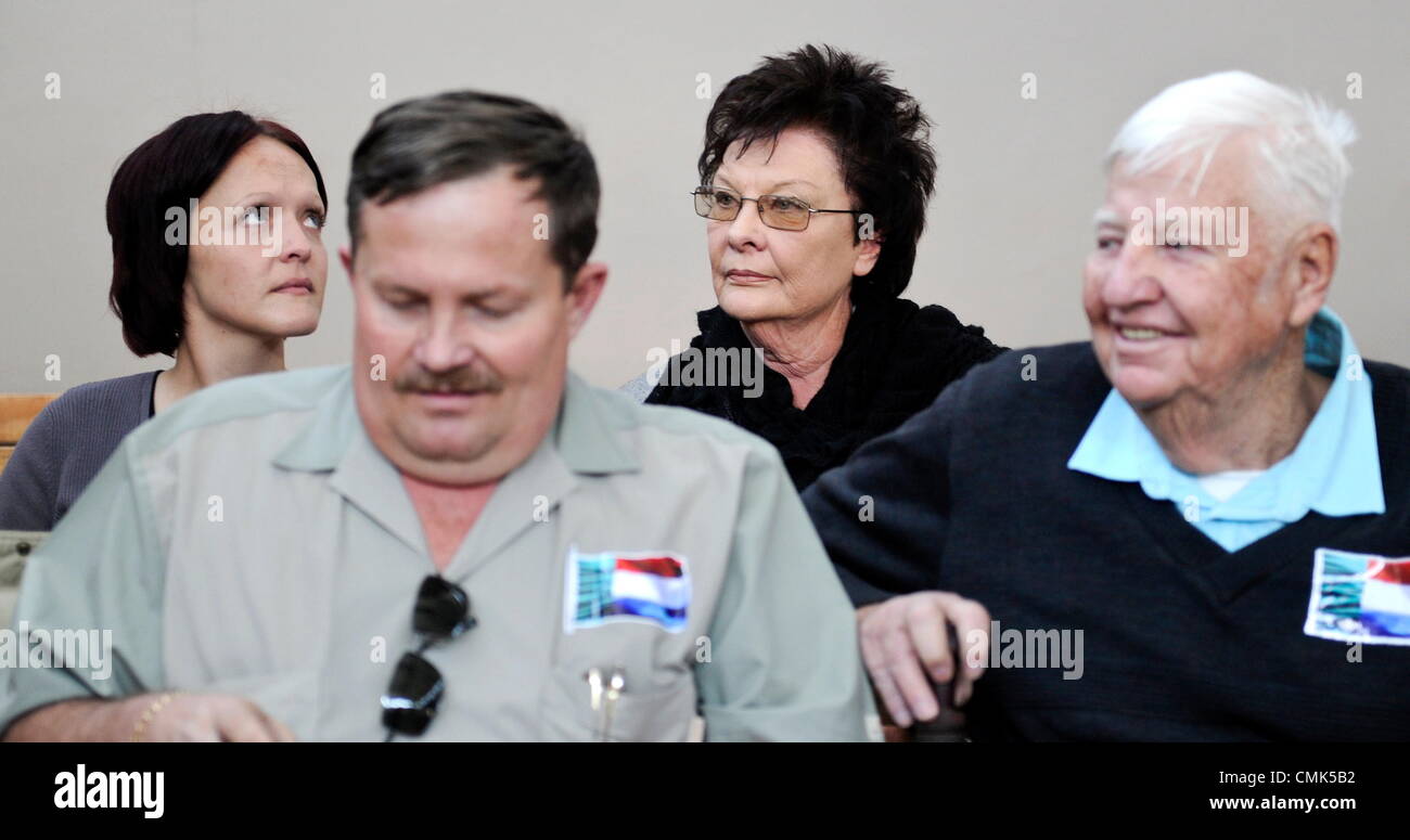 VENTERSDORP, SOUTH AFRICA: The family and friends of murdered AWB ...