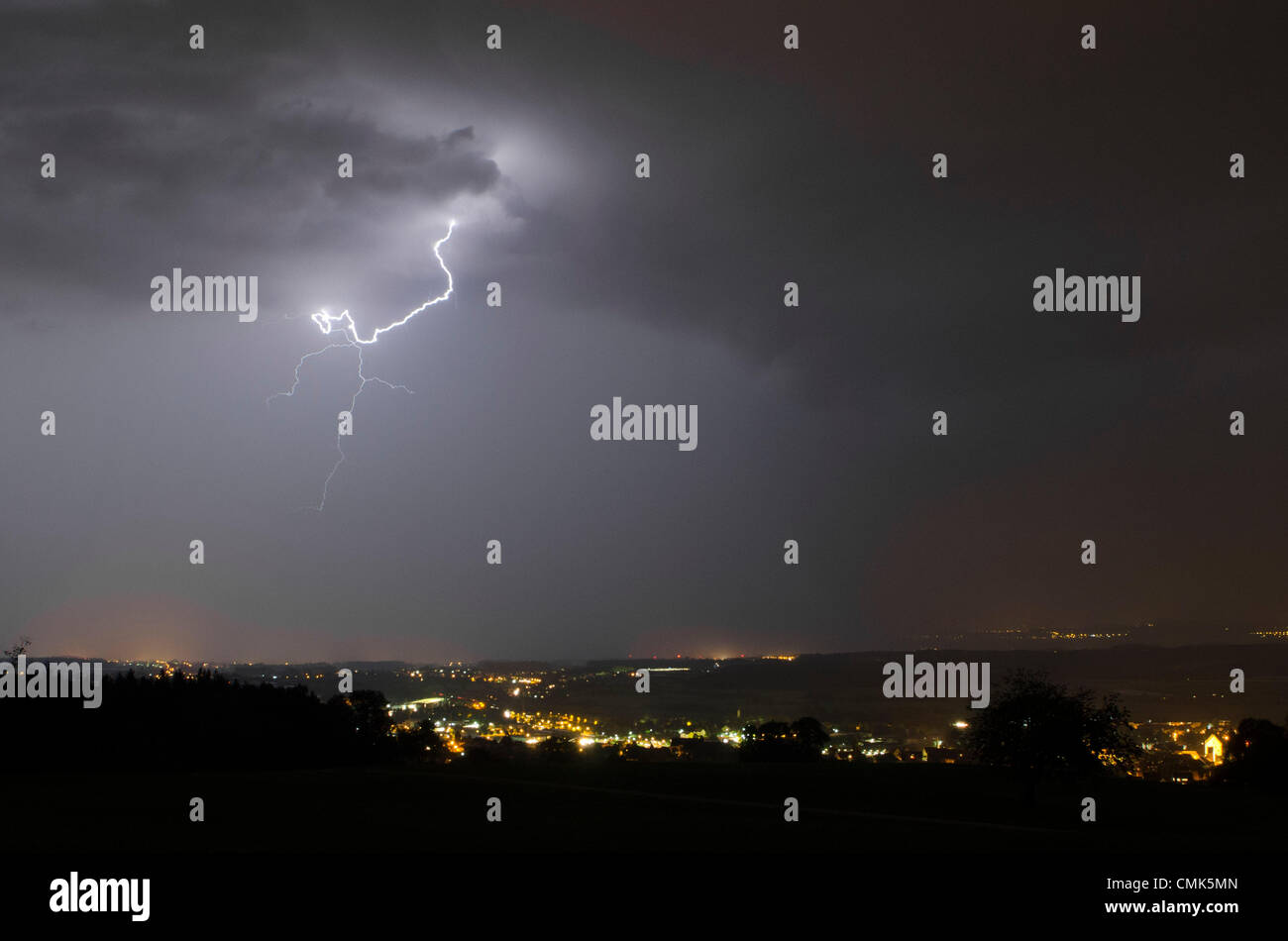 Lightning strike bolt storm storms clouds weather rain danger hi-res ...