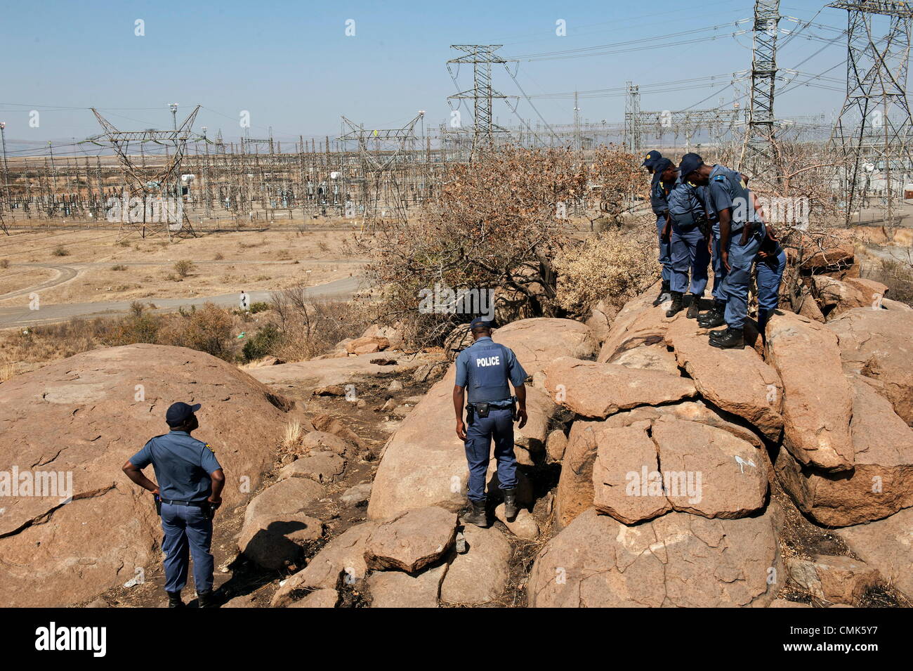 South african police national hi-res stock photography and images - Alamy