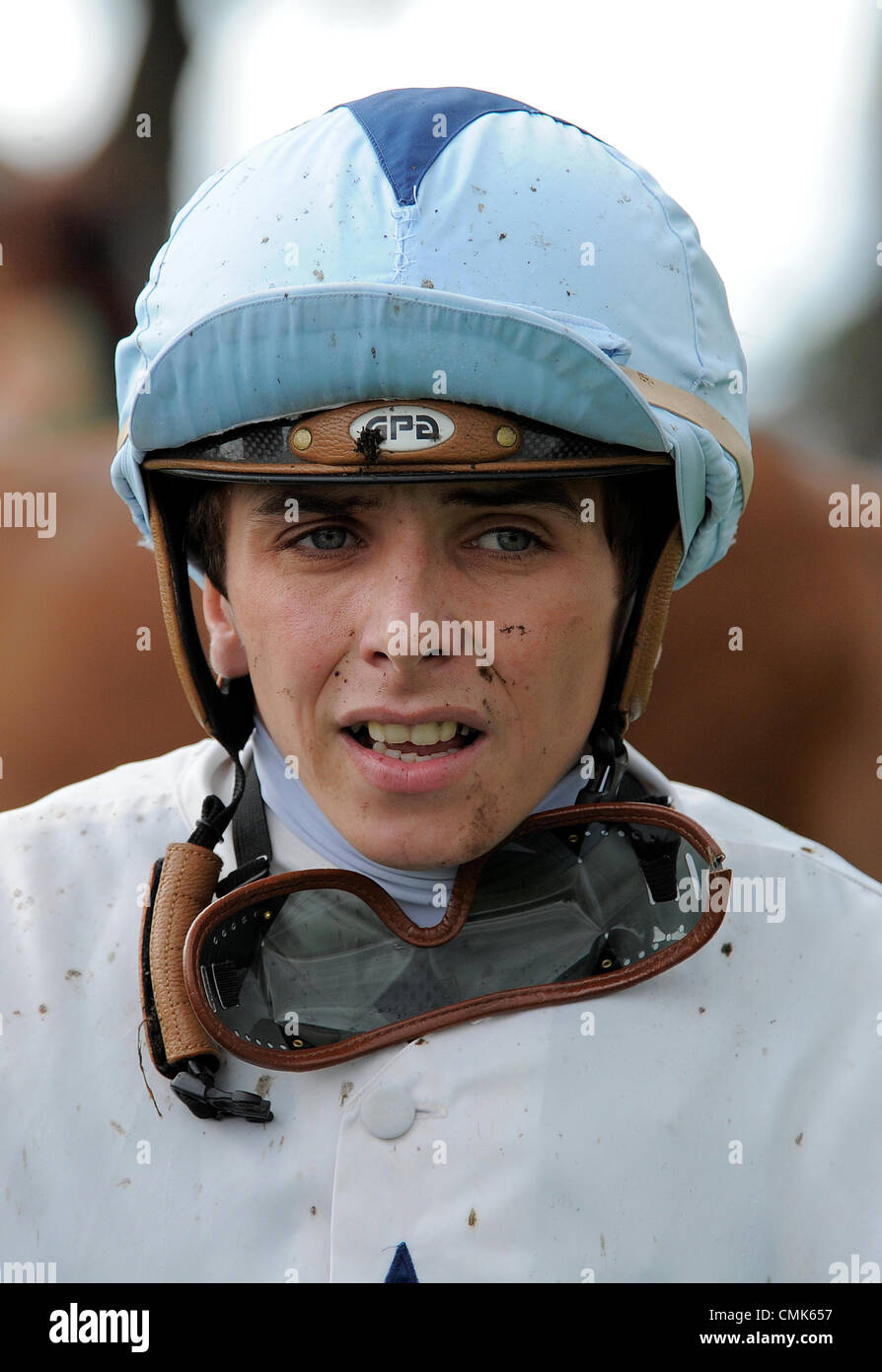 Jockey matthew lawson at ripon racecourse hi-res stock photography and ...
