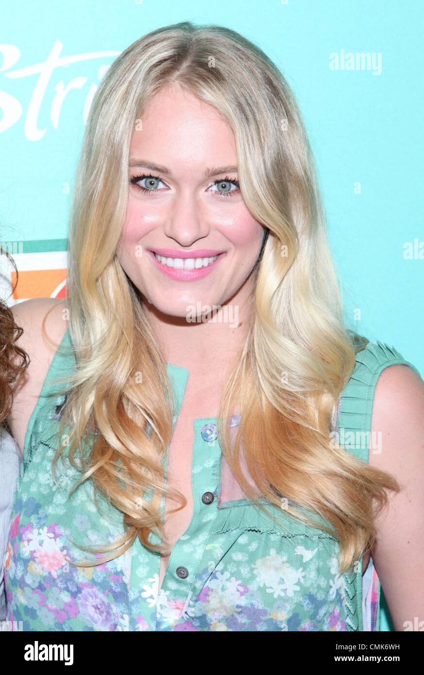21st Aug 2012. Leven Rambin in attendance for New Stride Mintacular Gum ...