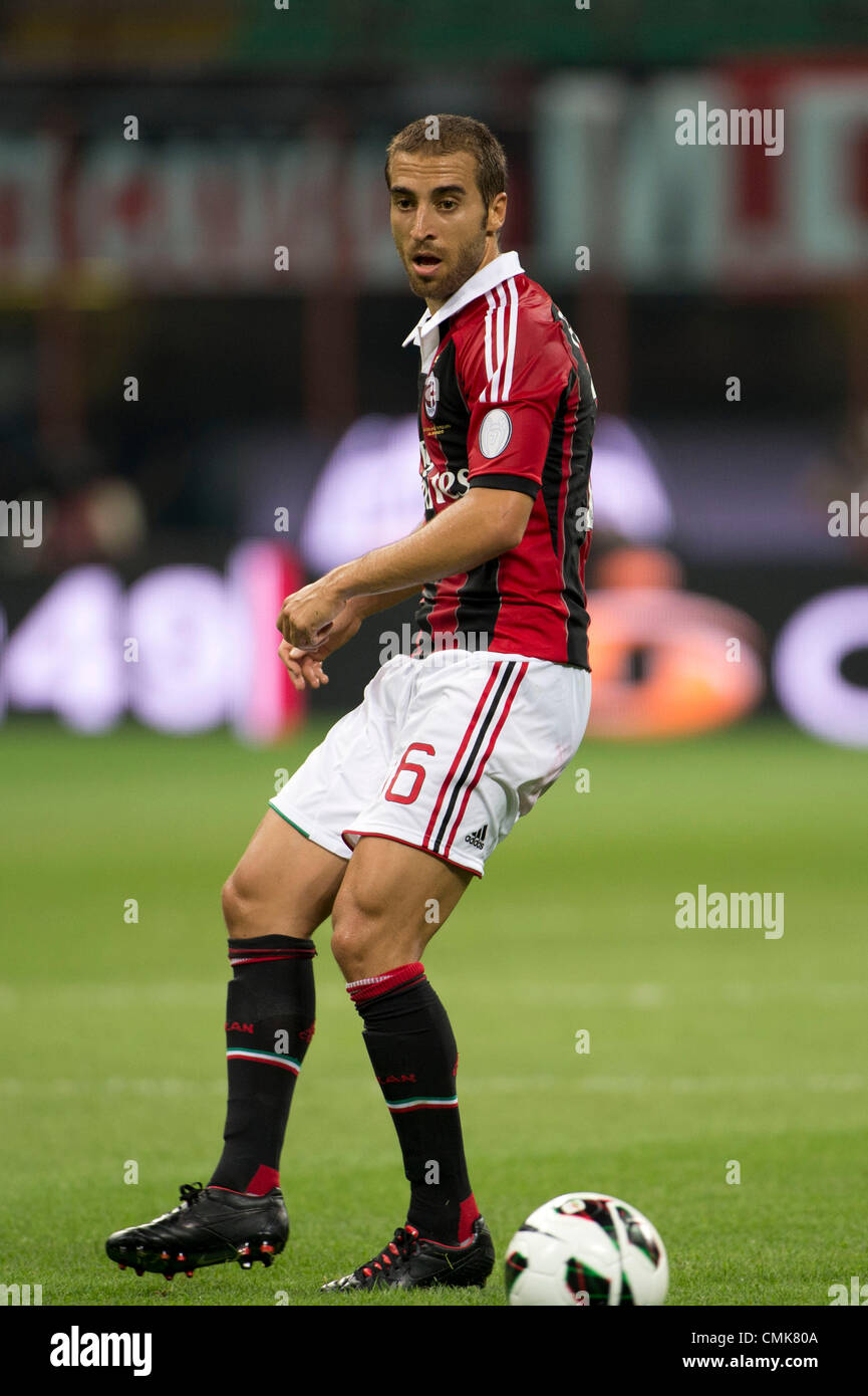 Mathieu Flamini (Milan), AUGUST 19, 2012 - Football / Soccer : Luigi ...