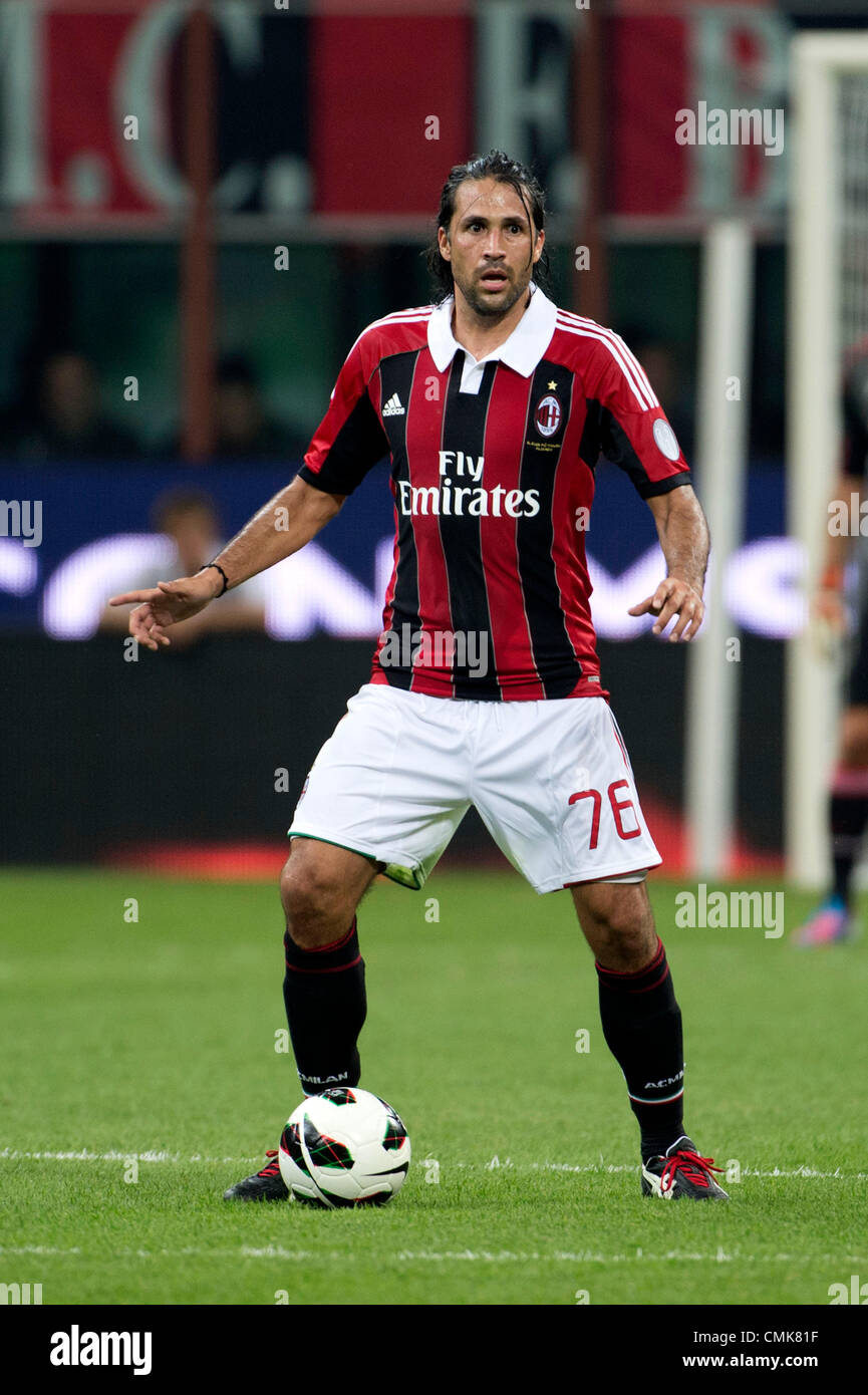 Mario Yepes (Milan), AUGUST 19, 2012 - Football / Soccer : Luigi ...