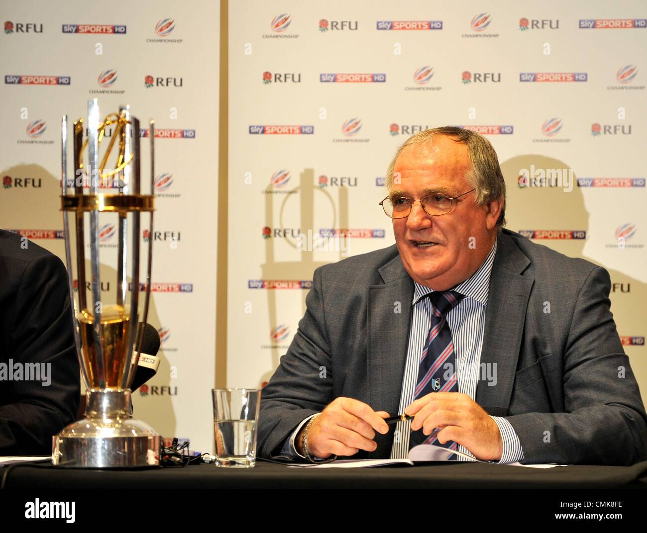 Twickenham, London, UK. 22.08.2012 Chairman of the Championship Clubs ...