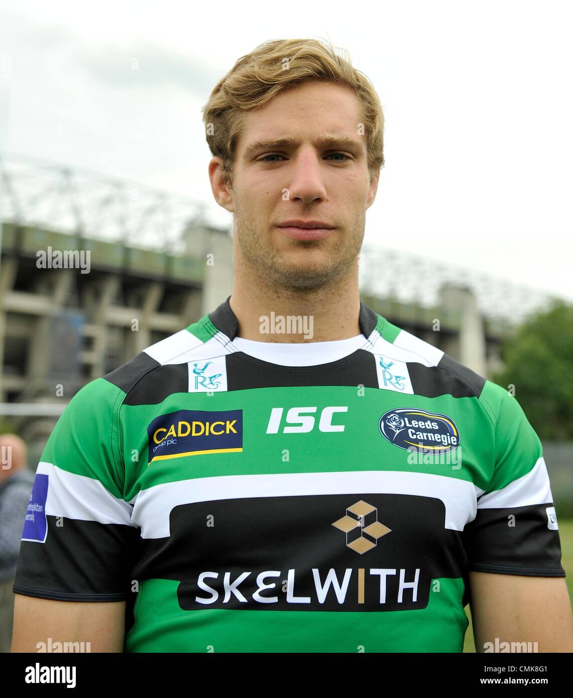 Twickenham, London, UK. 22.08.2012. Captain Jacob Rowan of Leeds ...