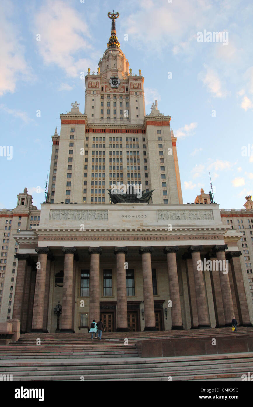 May 26, 2012 - Moscow, Russia - Stalinist architecture (Stalin's Empire ...