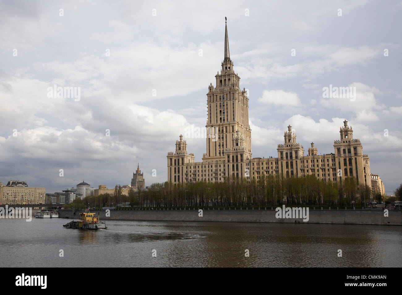 April 3, 2008 - Moscow, MOS, Russia - Stalinist architecture (Stalin's ...