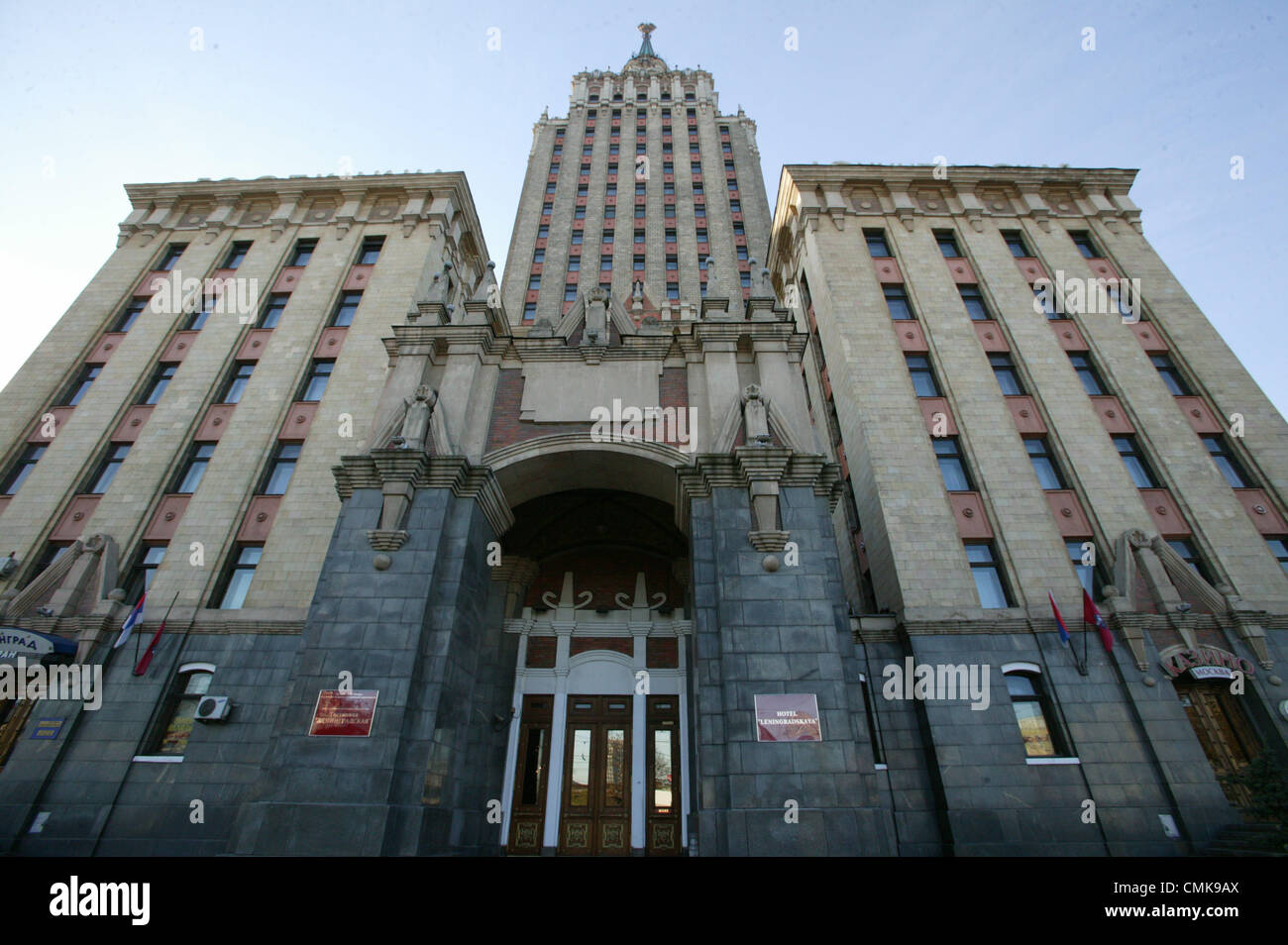 Nov. 7, 2004 - Moscow, Russia - Stalinist architecture (Stalin's Empire ...