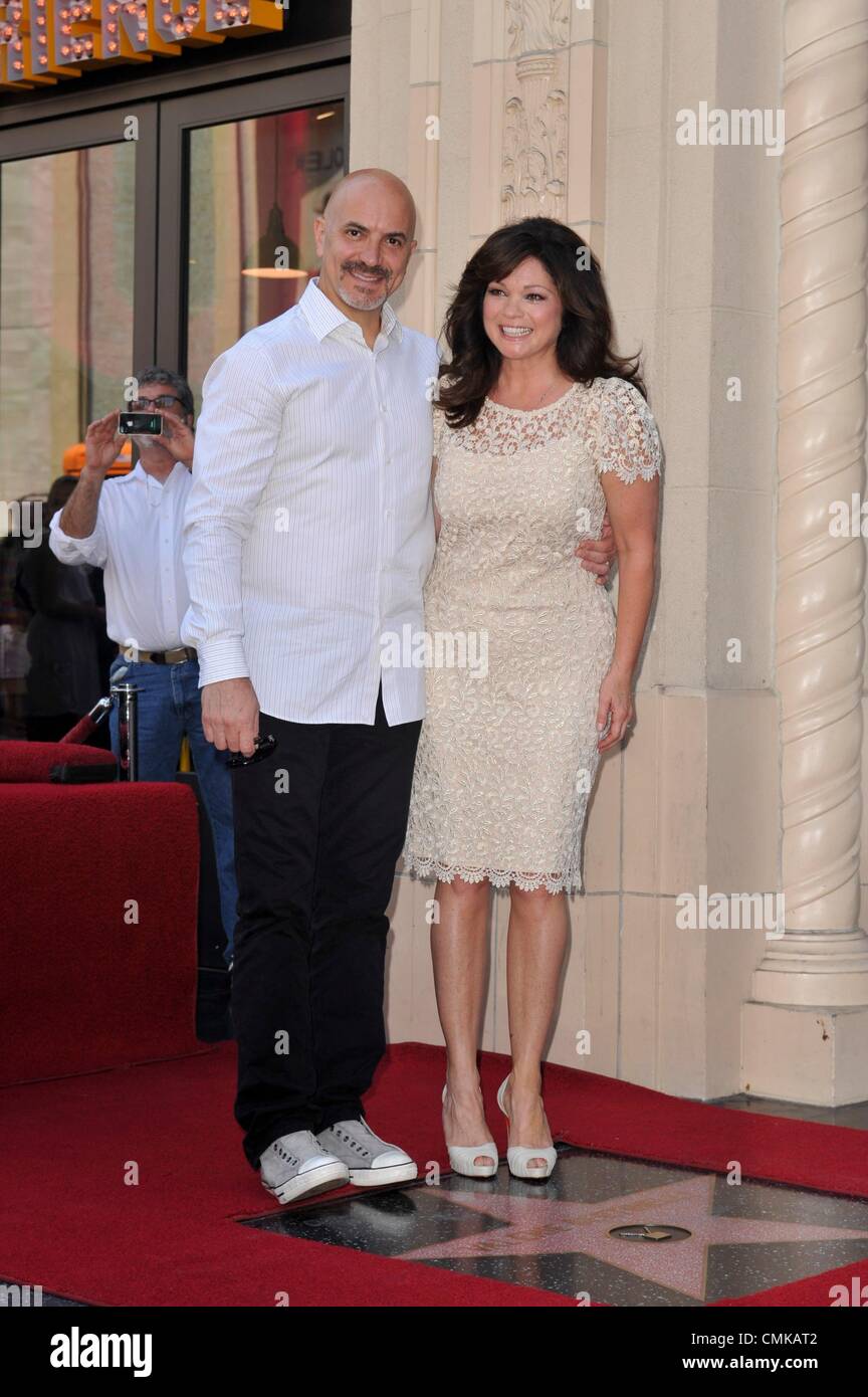 Tom Vitale and Valerie Bertinelli at the induction ceremony for the ...