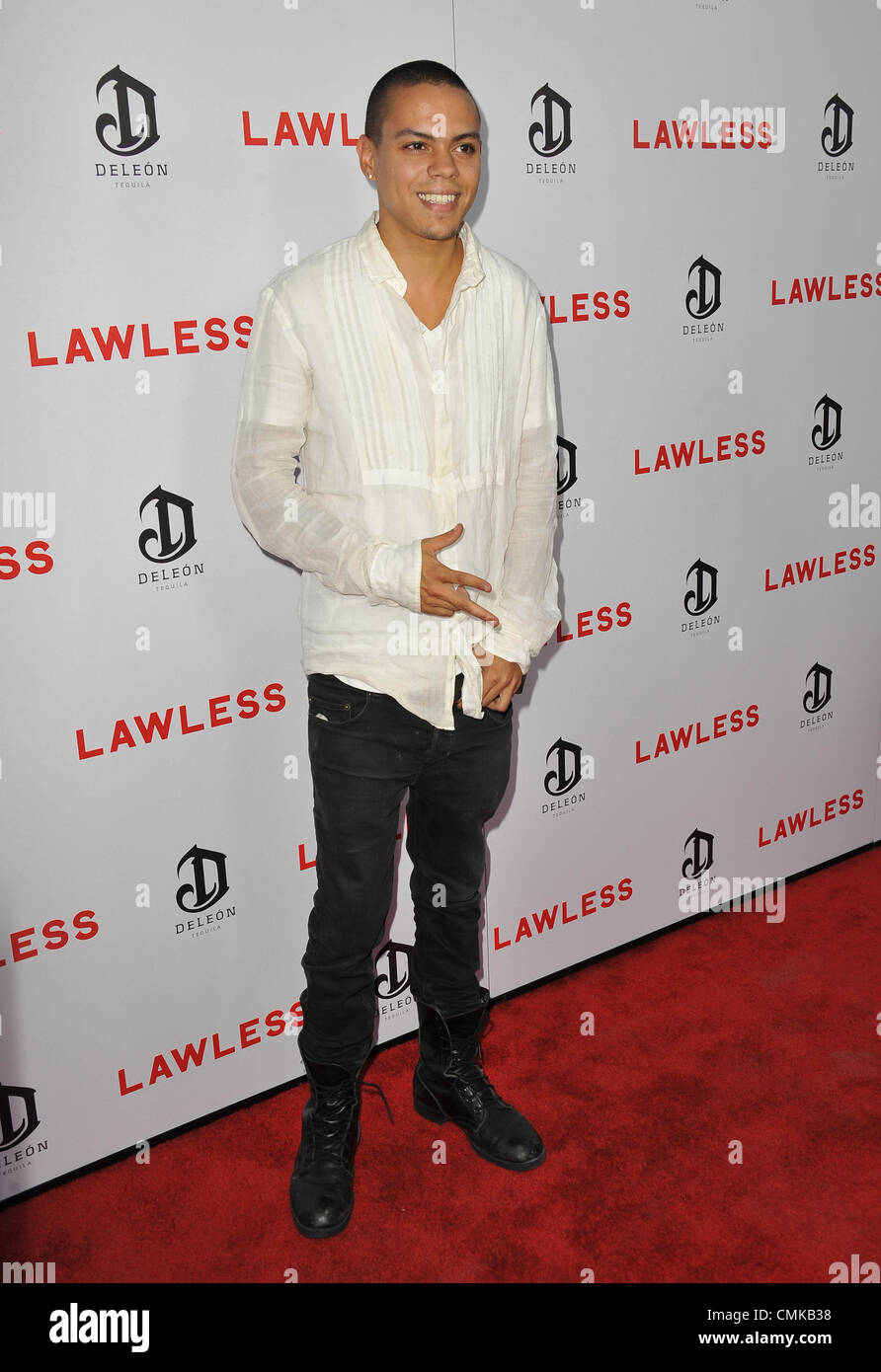 Aug. 22, 2012 - Los Angeles, California, U.S. - Evan Ross Attending The ...