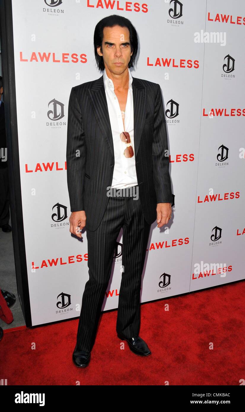 Nick cave premiere of lawless at hi-res stock photography and images ...