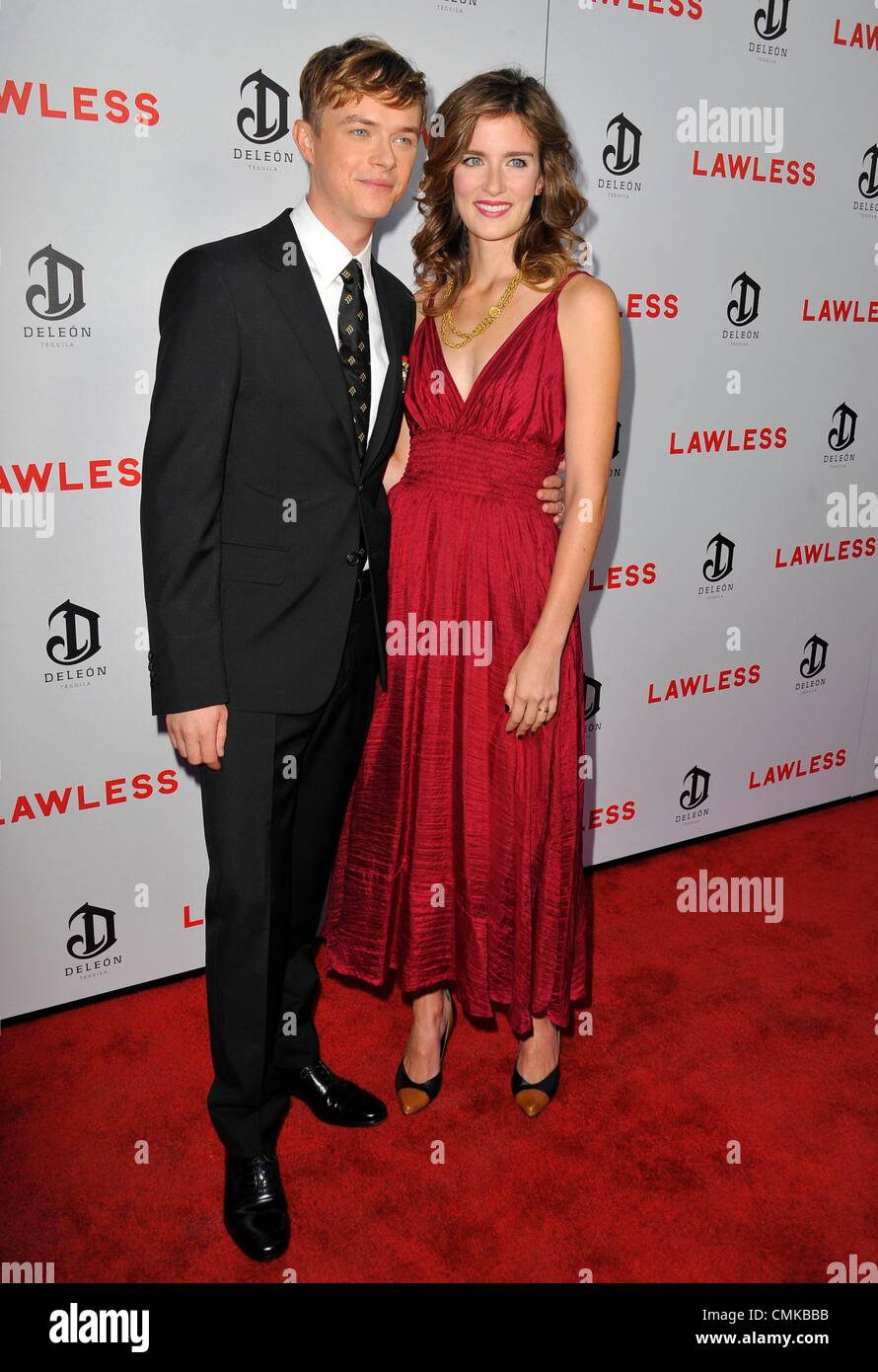 USA. Dane DeHaan at arrivals for LAWLESS Premiere, The ArcLight Cinemas ...