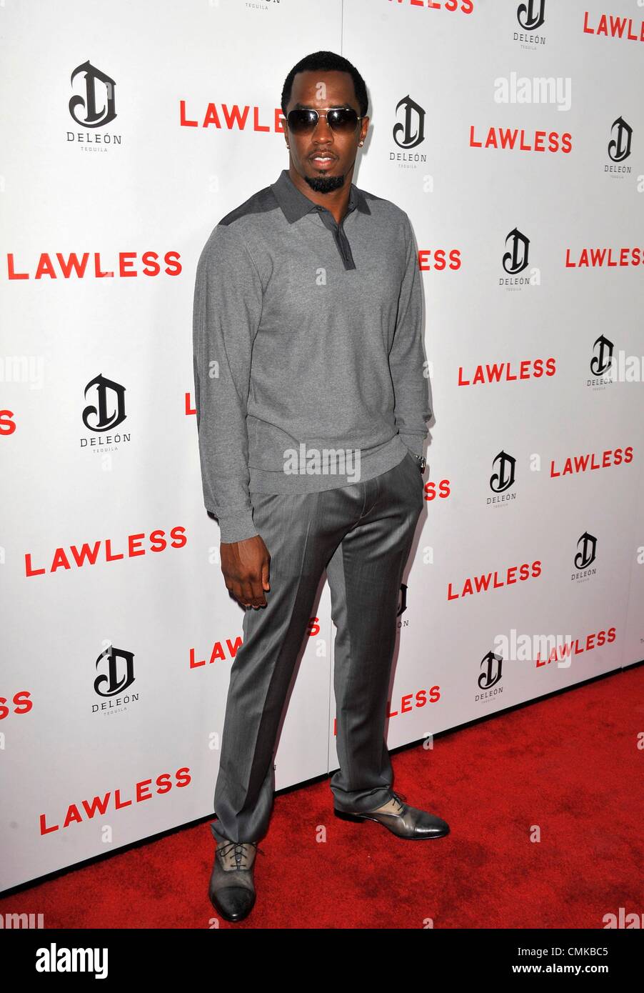 USA. Sean Combs at arrivals for LAWLESS Premiere, The ArcLight Cinemas ...
