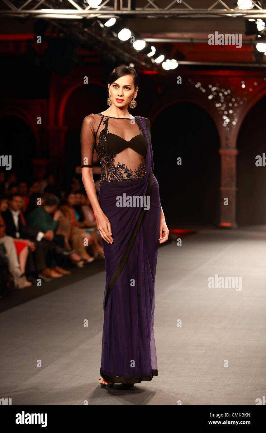 8th August, 2012, New Delhi, India - Varun Bahl creation at the Delhi ...