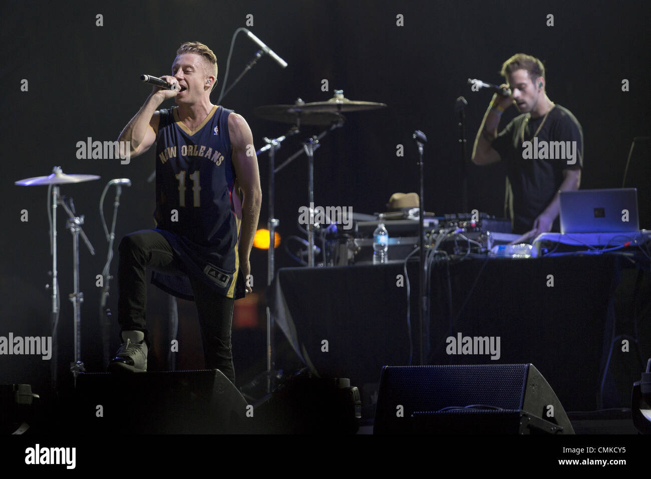 New Orleans, Louisiana, USA. 1st Nov, 2013. Rapper MACKLEMORE and ...