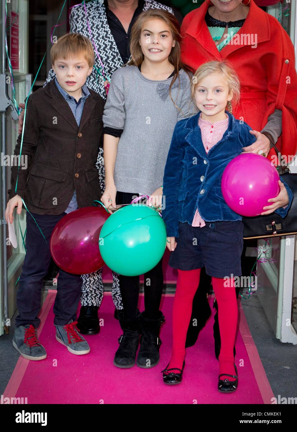 Count Claus-Casimir (L-R), Countess Eloise and Countess Leonore of The ...