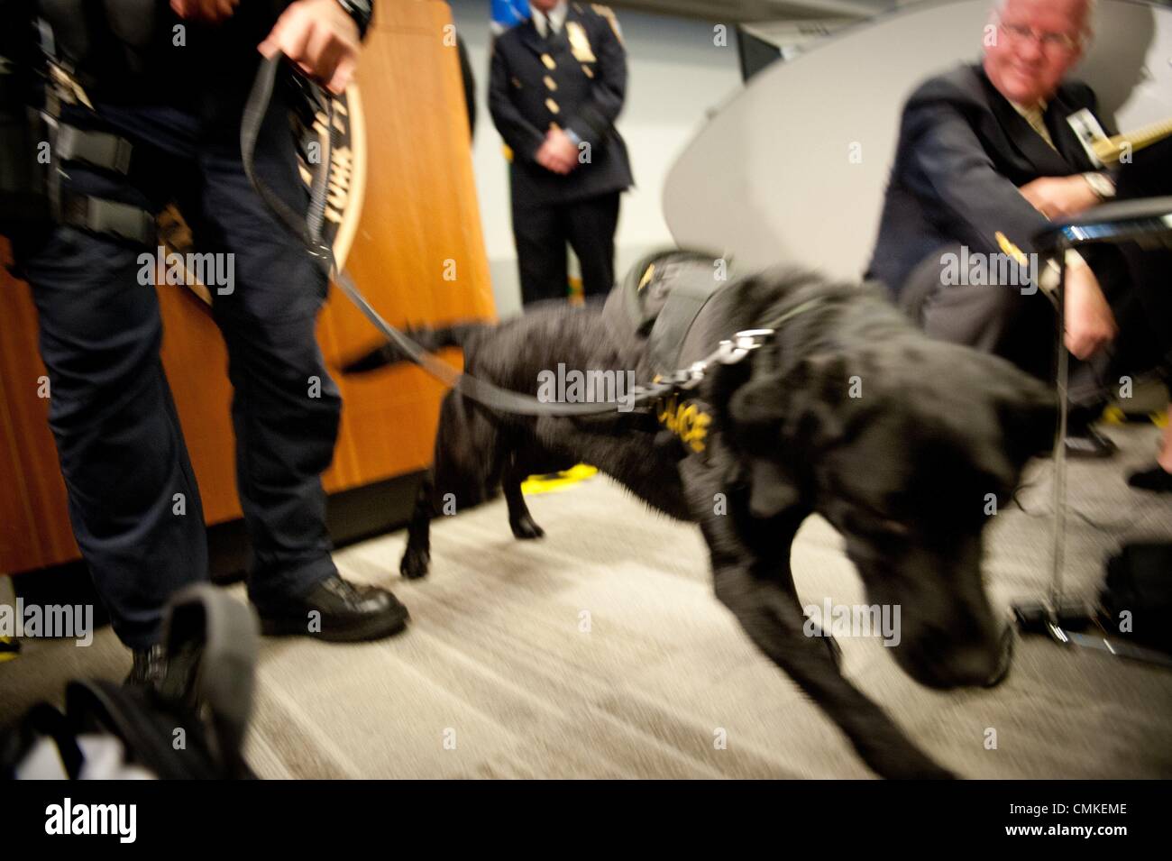 Manhattan, New York, USA. 1st Nov, 2013. NYPD PO Horacio Maldonado of ...