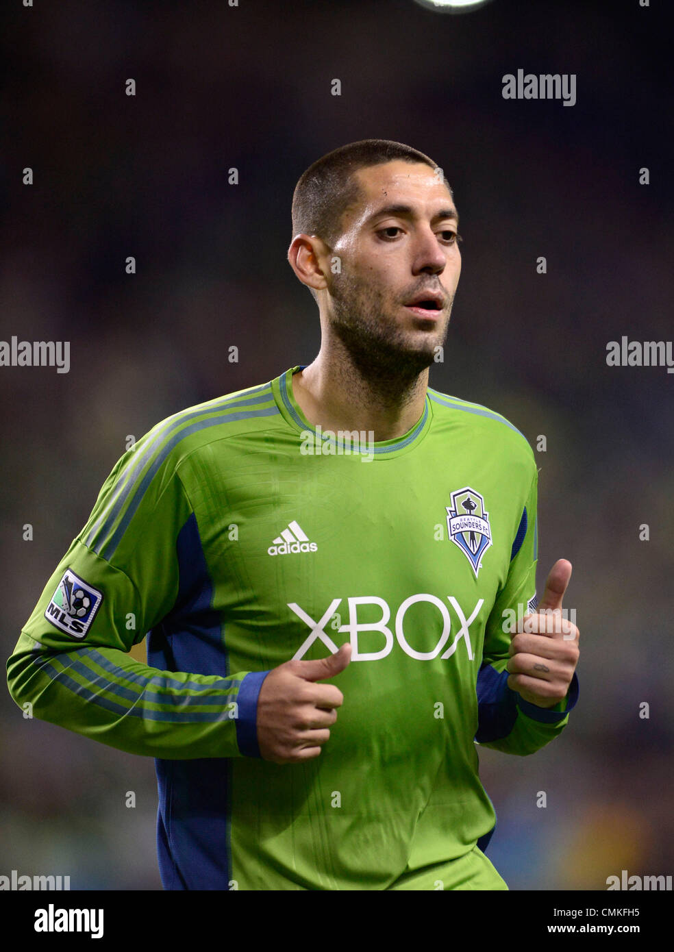 October 30, 2013. Seattle Sounders FC forward Clint Dempsey #2 in ...