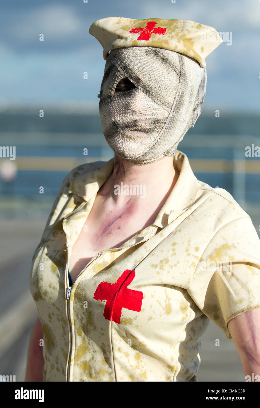 Southend on sea, UK. 2nd November 2013. Zombie. Southend-on-Sea ...