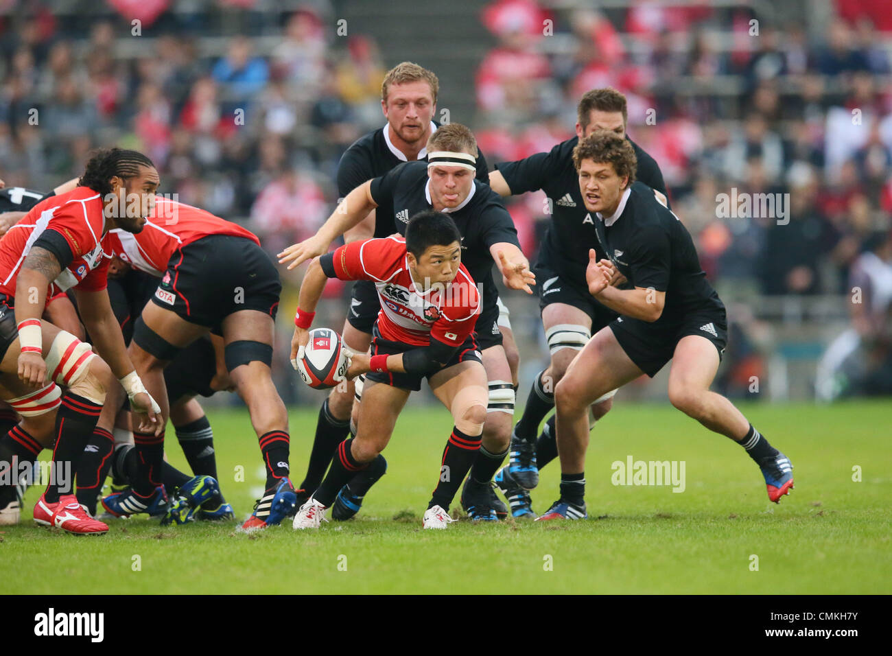 Tokyo, Japan. 2nd Nov, 2013. Fumiaki Tanaka (JPN) Rugby : Rugby test ...