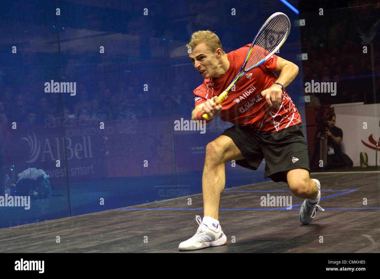 Manchester, UK. 2nd Nov, 2013. Nick Matthew (England) , the number 4 ...