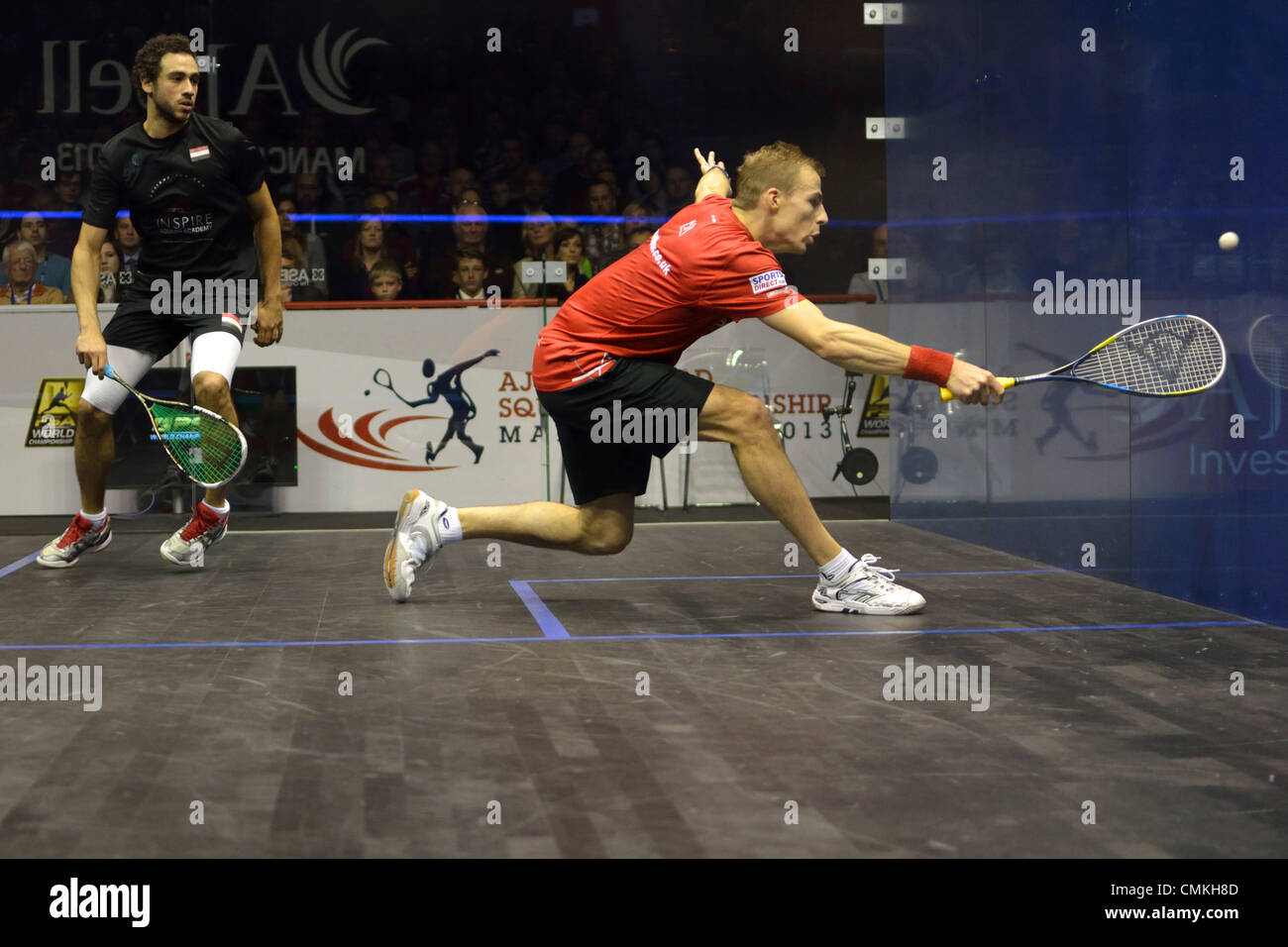 Manchester, UK. 2nd Nov, 2013. Nick Matthew (England) , the number 4 ...