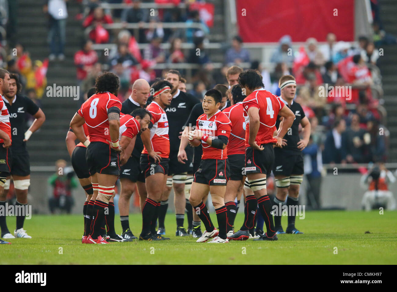 Tokyo, Japan. 2nd Nov, 2013. Japan team group (JPN) Rugby : Rugby test ...