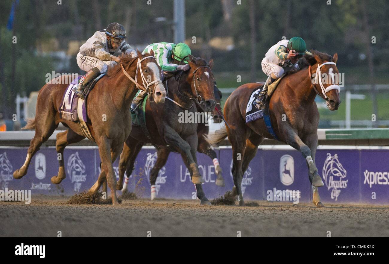 Arcadia, California, USA. 2nd Nov, 2013. Mucho Macho Man (6, 2ns from ...